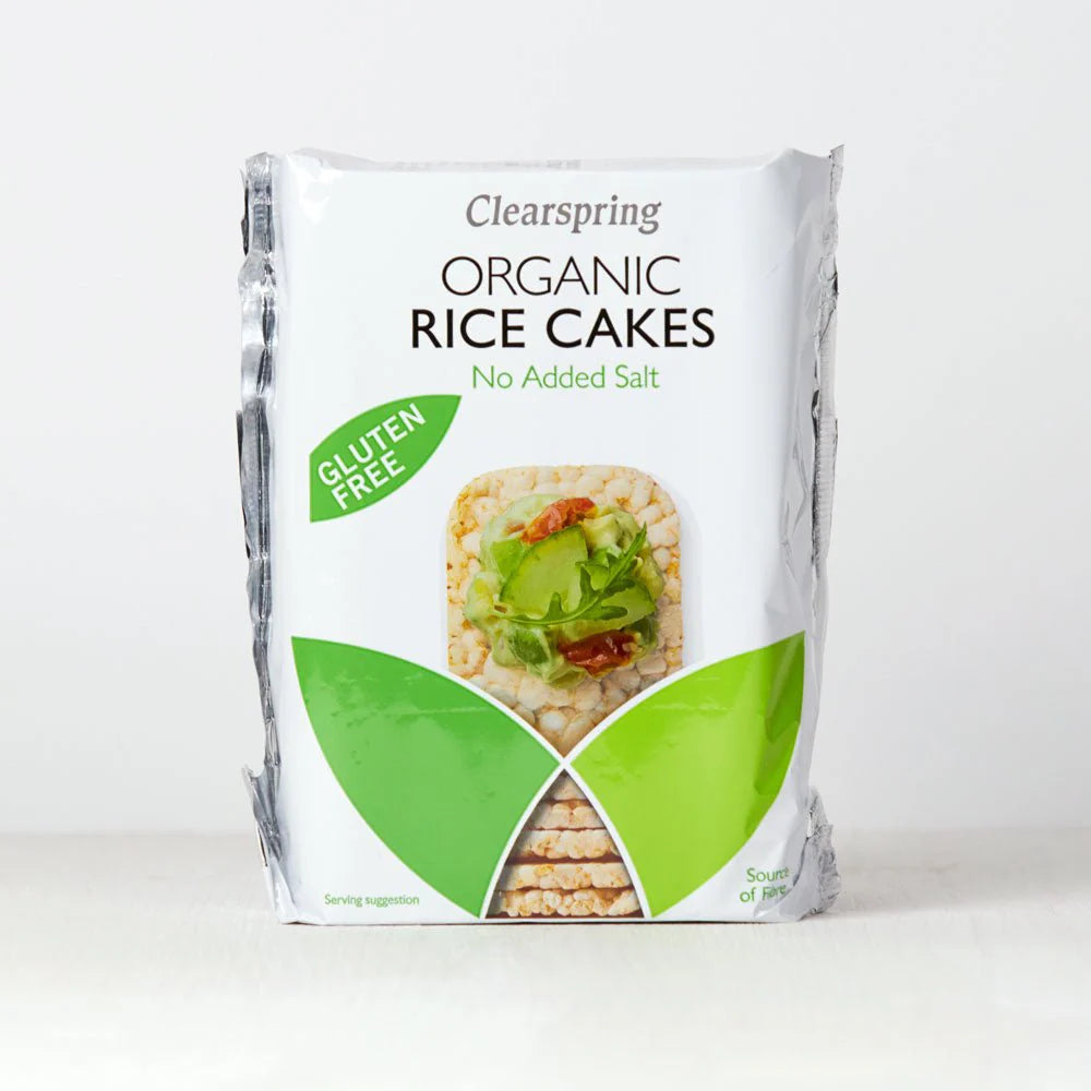 Clearspring Organic Rice Cakes - No Added Salt 130g – Naturalia Organic ...