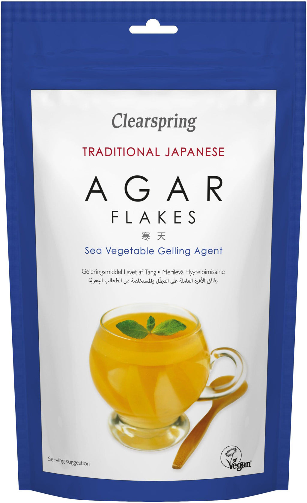 Clearspring Japanese Agar Flakes - Sea Vegetable Gelling Agent 28g ...