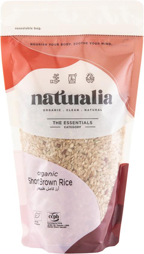 Organic Short Brown Rice 500g – Naturalia Organic Lebanon