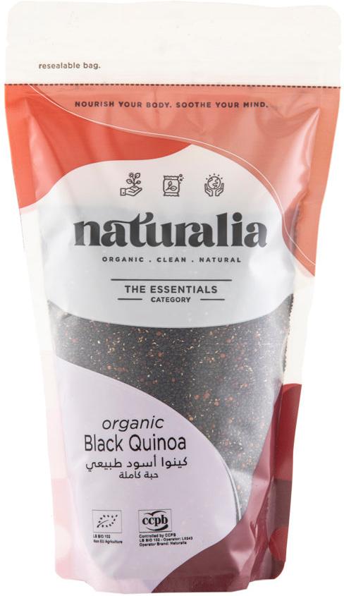 Organic Black Quinoa 500g – Naturalia Organic Lebanon